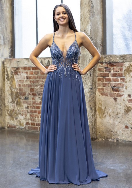 Modellen van lange jurken 2022 - Mode wereld